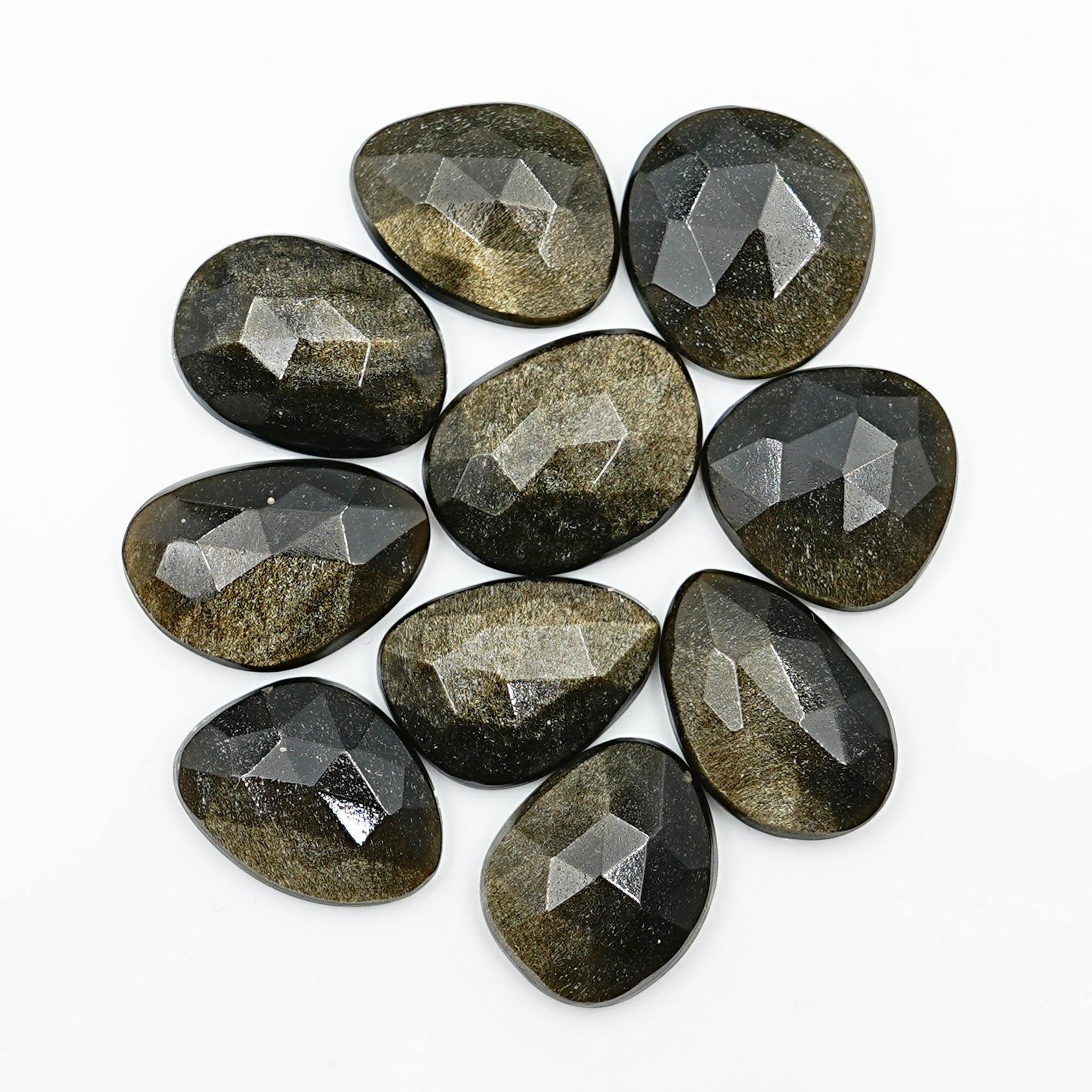 Stunning Golden Sheen Obsidian for Handmade Creations – Silver Smith Gems
